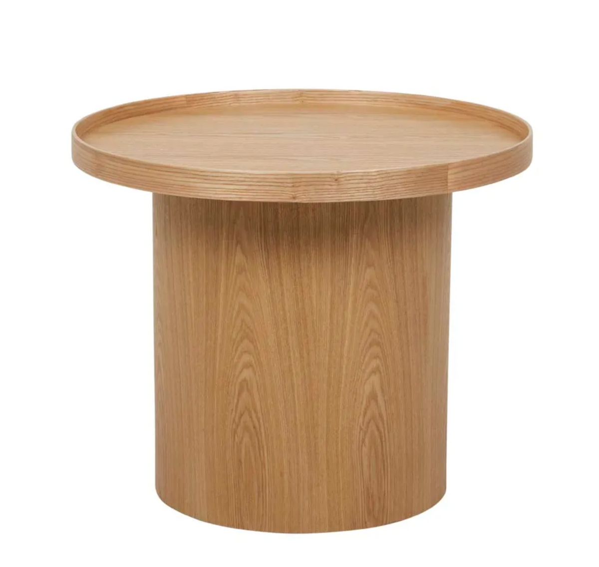 Classique Pedestal Side Table | Natural Ash – ReesandRees