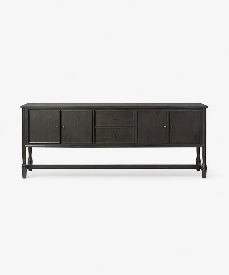 Bernard Sideboard Oak | Black – ReesandRees