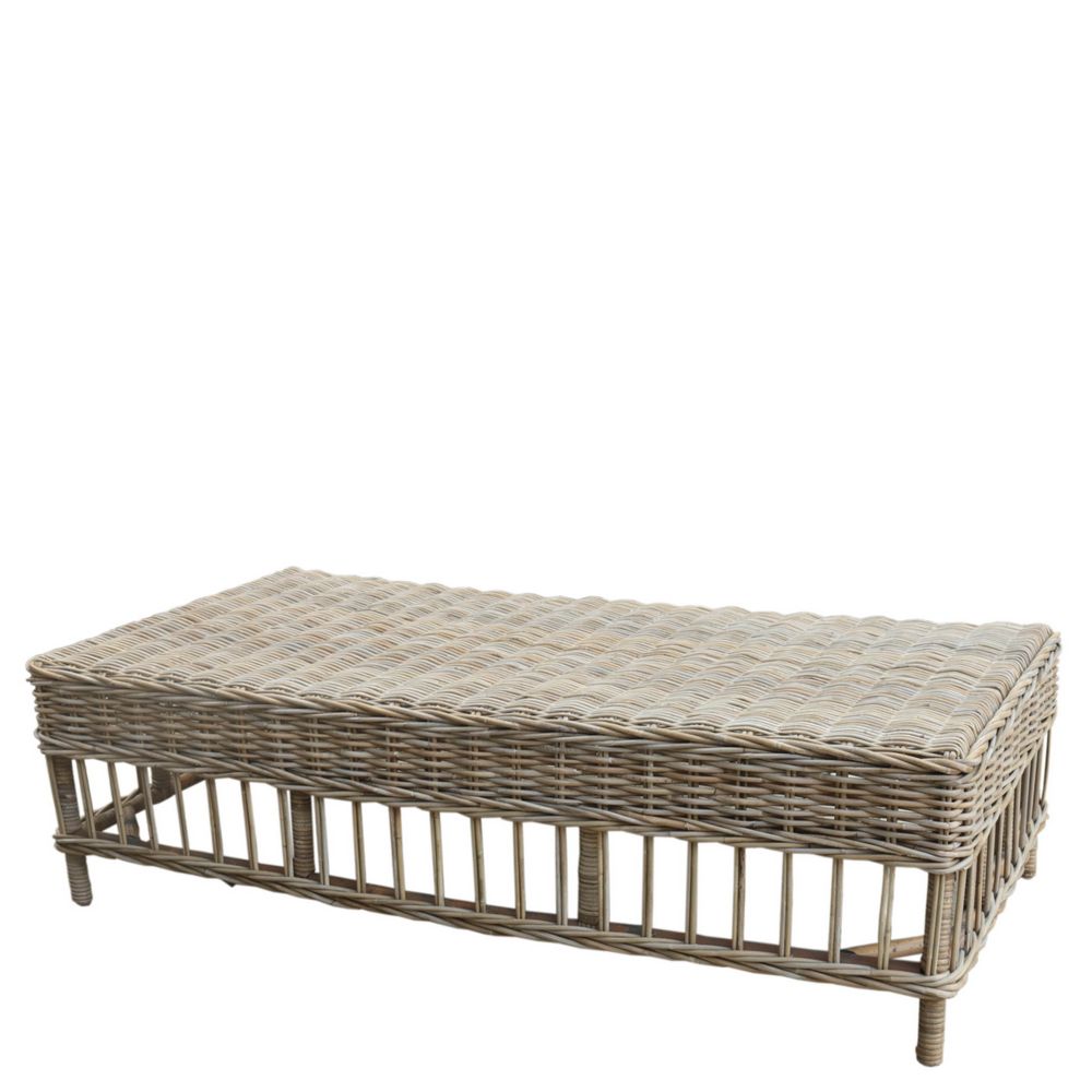 Kubu Rattan Coffee Table | Natural - ReesandRees