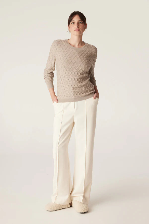 The Hampden Merino Jumper | Pebble – ReesandRees