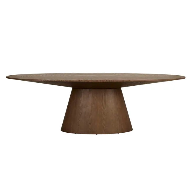 Classique Oval Dining Table | Smoked Ash – ReesandRees