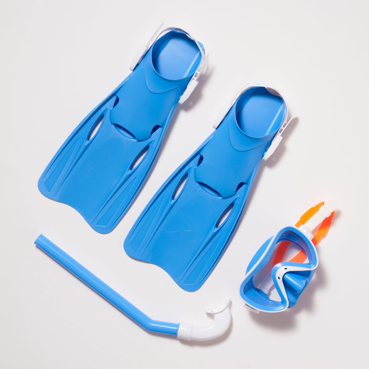 Kids Dive Set Medium Blue Marble - ReesandRees